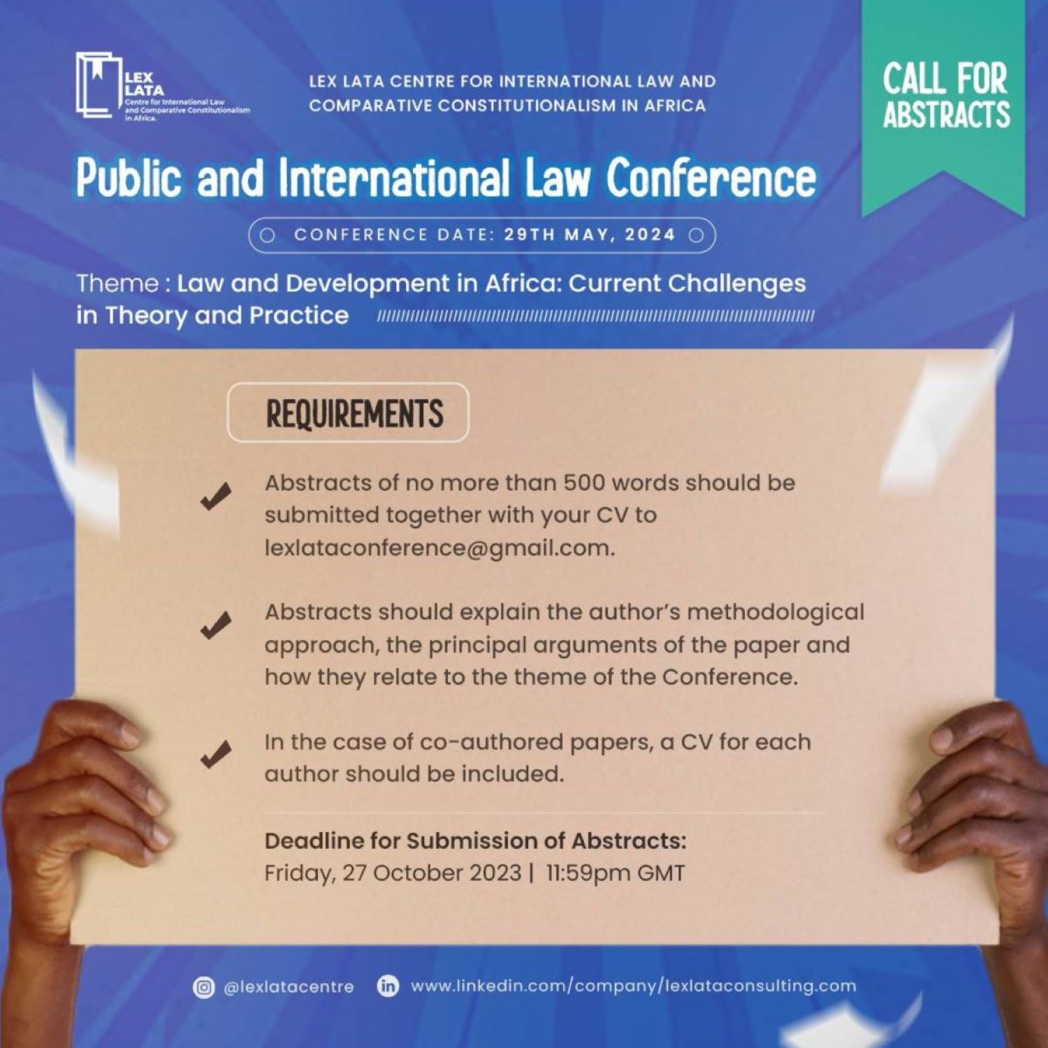 Lex Lata Centre for International Law and Comparative Constitutionalism ...